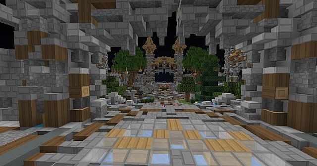 Faction Server Spawn 3 Minecraft Map