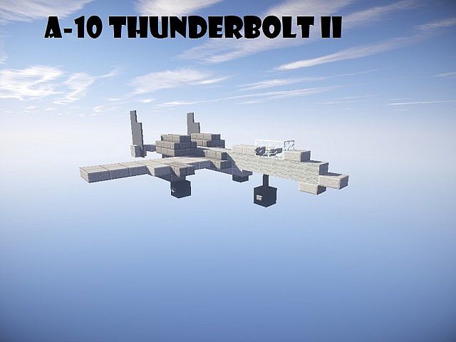 A-10 Thunderbolt II Minecraft Map