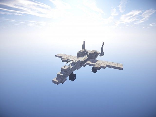 A-10 Thunderbolt II Minecraft Map