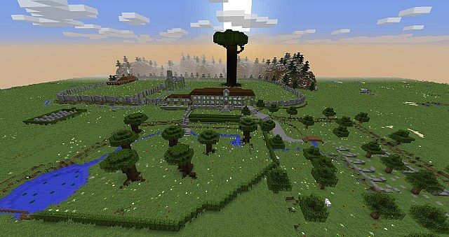 Mount Grace Priory ( Mediavel Monks Monastery ) Minecraft Map