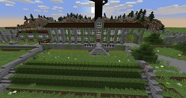 Mount Grace Priory ( Mediavel Monks Monastery ) Minecraft Map