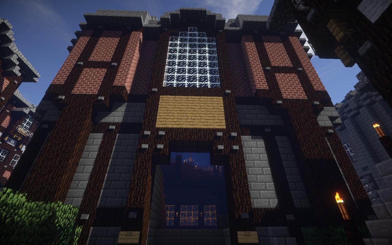 Train Station Minecraft Map
