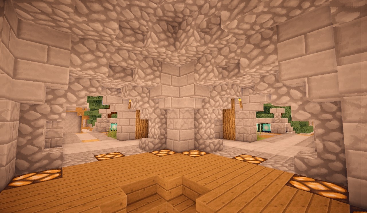Medieval Hub Spawn Minecraft Map