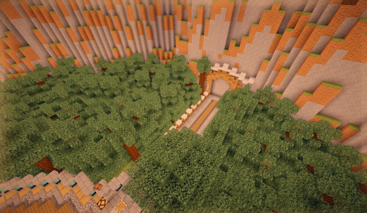 Medieval Hub Spawn Minecraft Map