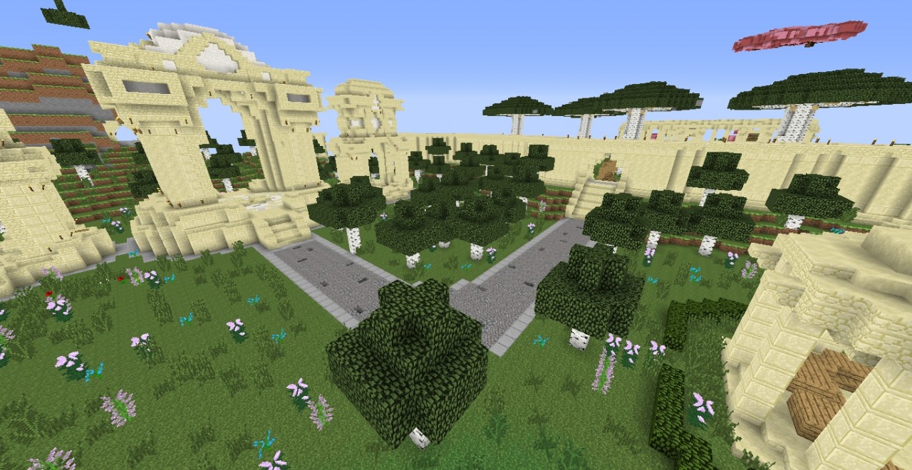 Hunger Games Map Minecraft Map