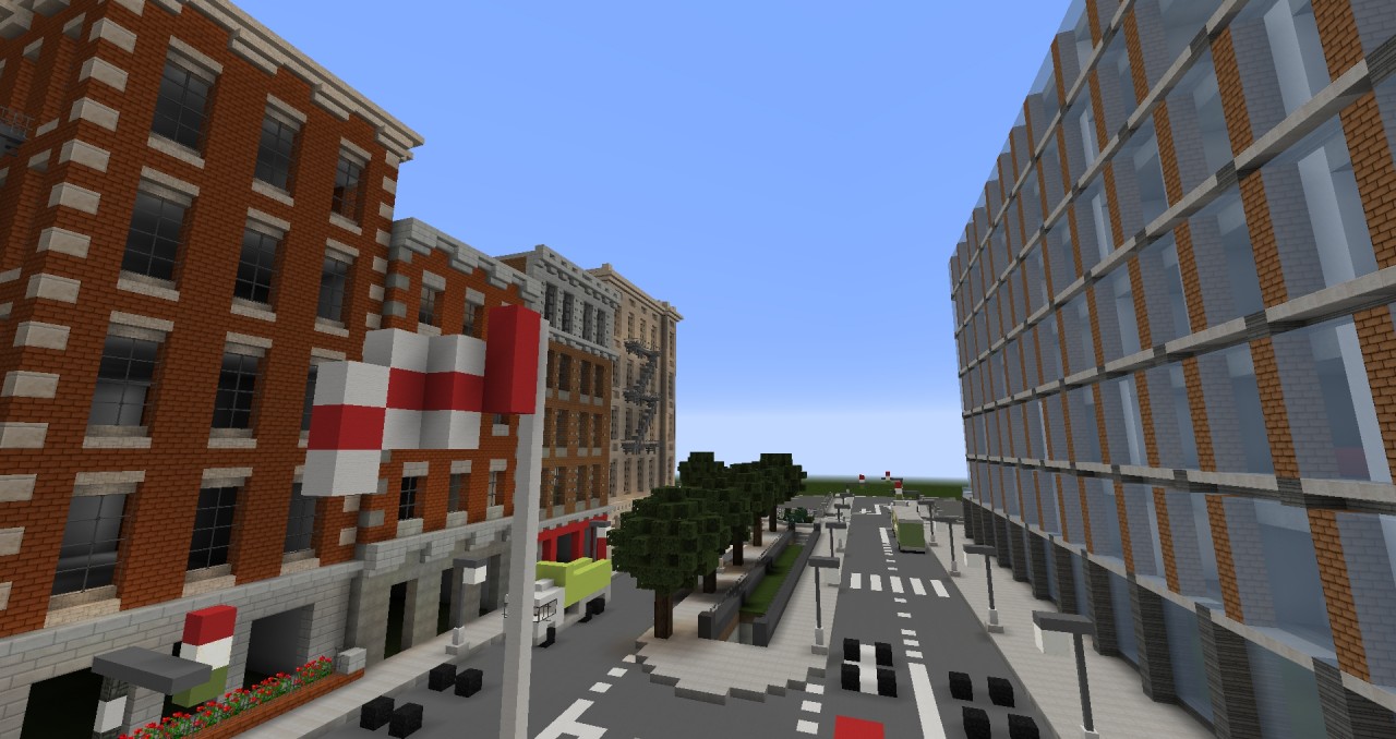 City build: still thinking about a name for the city Minecraft Map