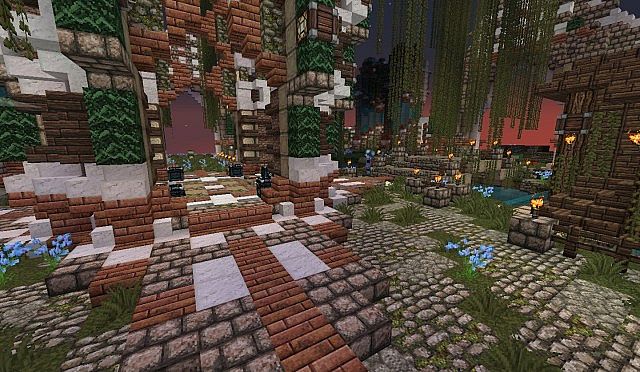 Medieval Survival Spawn Minecraft Map