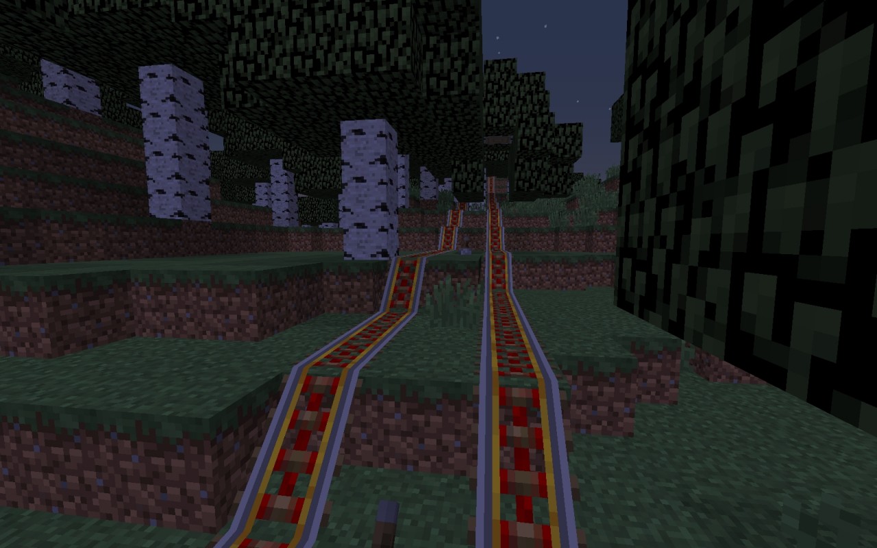 Wild Rollercoaster Minecraft Map