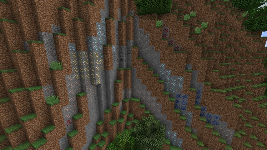 Lot of ores world Minecraft Map