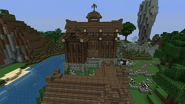 Old style house Minecraft Map