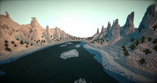 VoxelSniper | Frozen Mountains Minecraft Map