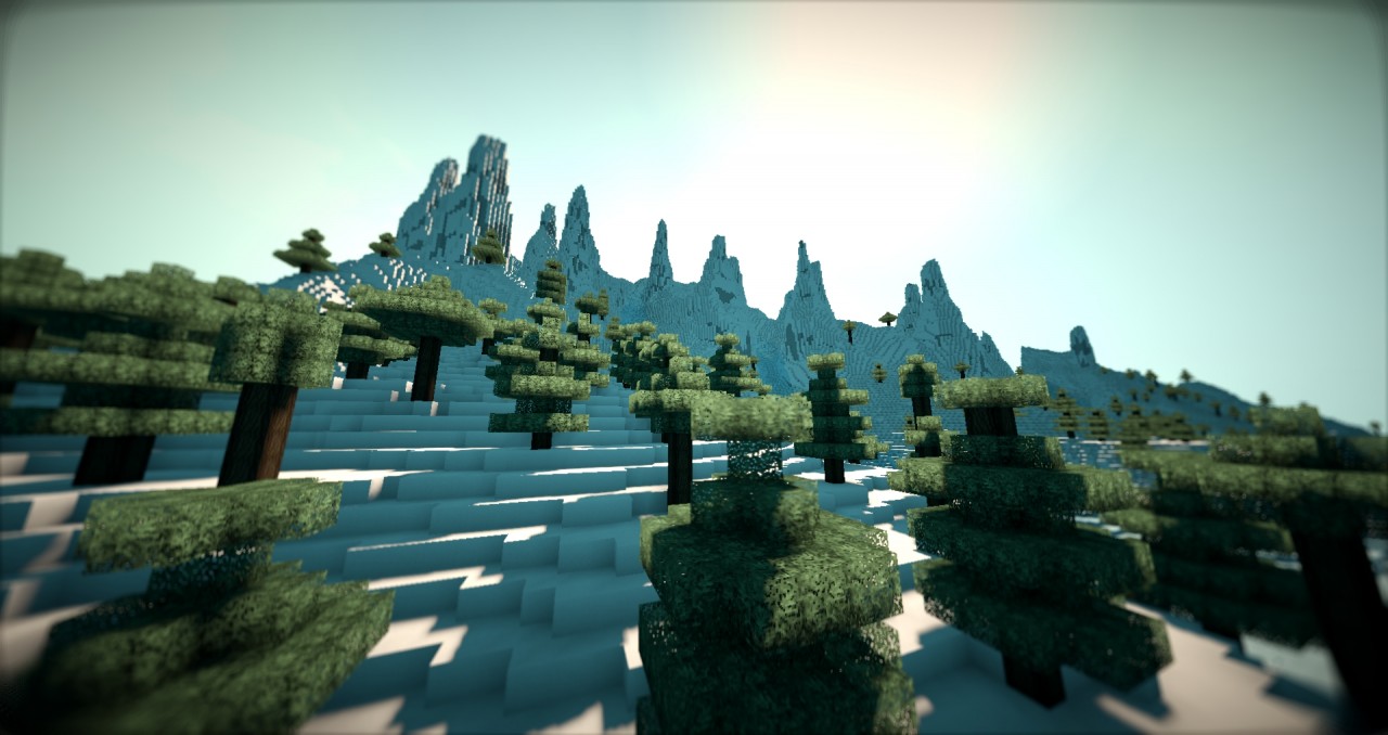 VoxelSniper | Frozen Mountains Minecraft Map