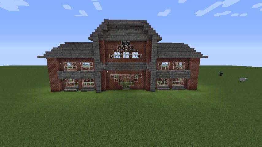 Brick Mansion Minecraft Map
