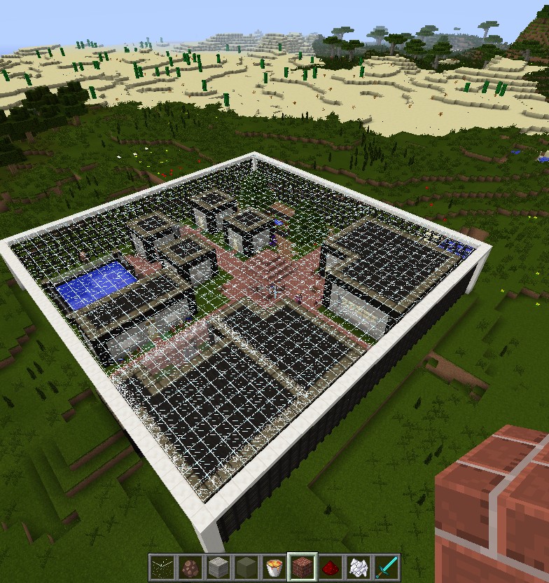 Village In A Cage Minecraft Map
