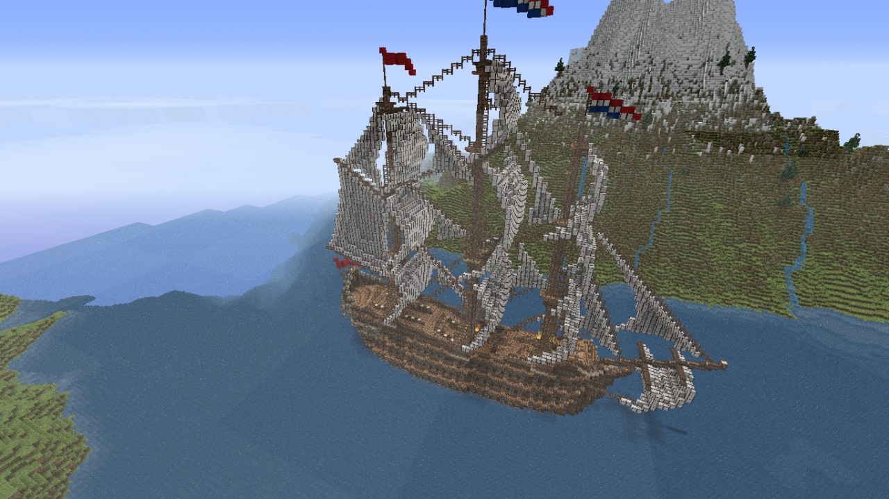 Ampillia Draconis Schip Minecraft Map