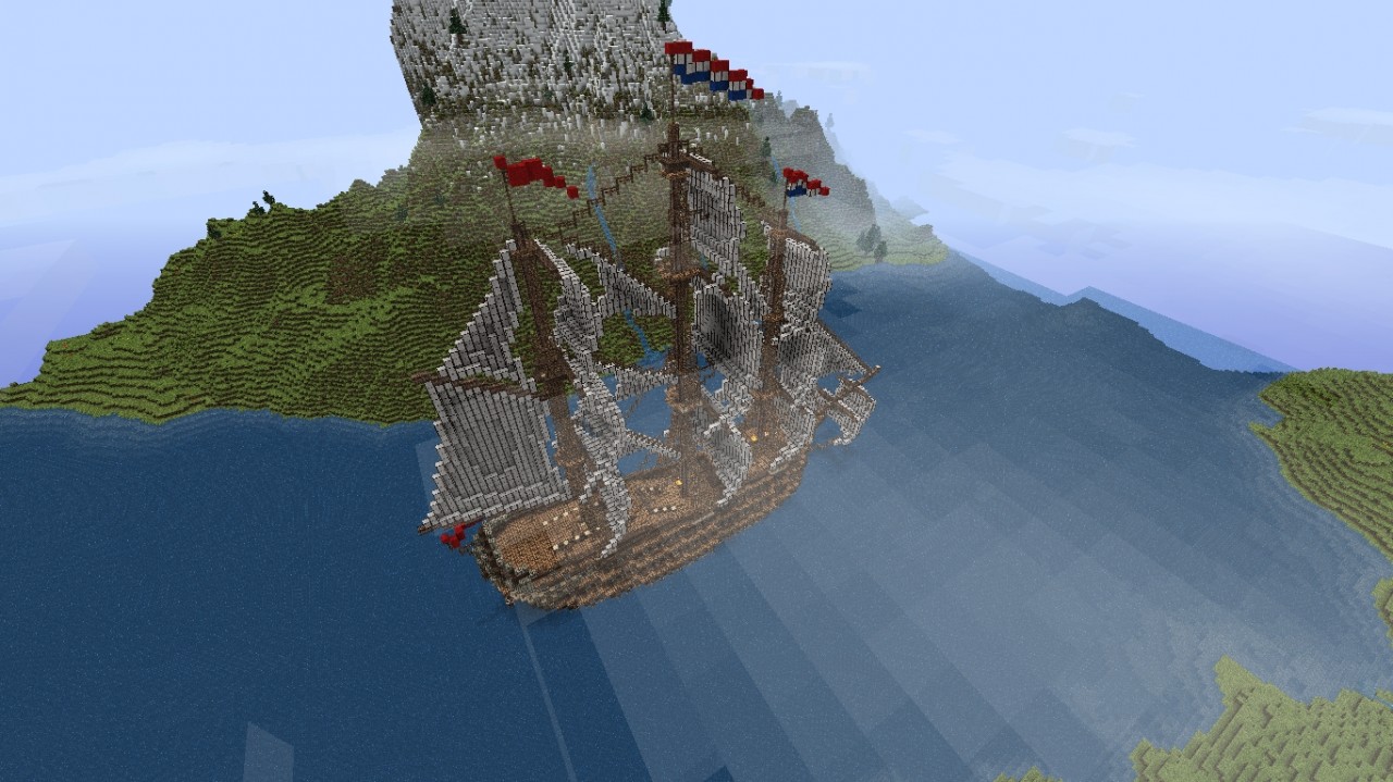 Ampillia Draconis Schip Minecraft Map
