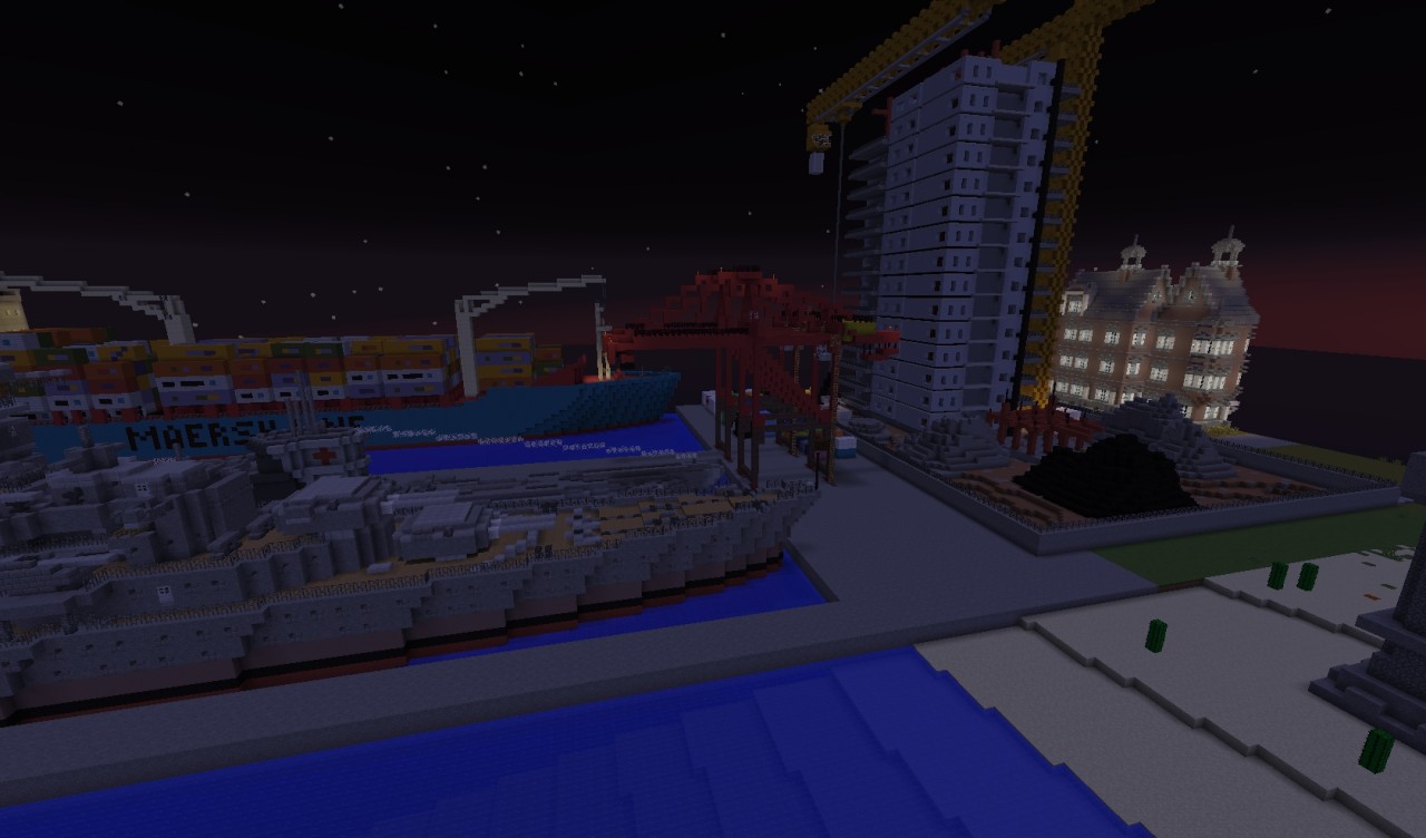 New Australia Capital city of Edmond REALMS SERVER Minecraft Map