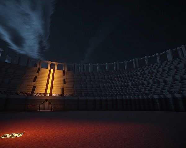 Ancient Rome Gladiators Arena Minecraft Map