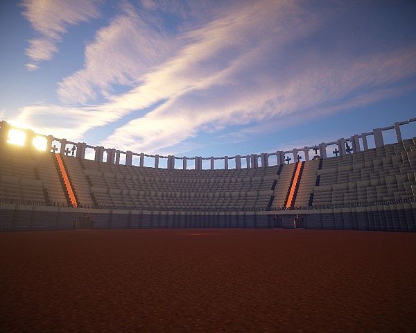 Ancient Rome Gladiators Arena Minecraft Map