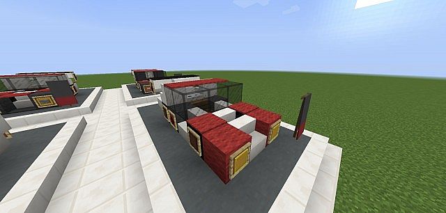 Redstone Motors Car Pack Minecraft Map