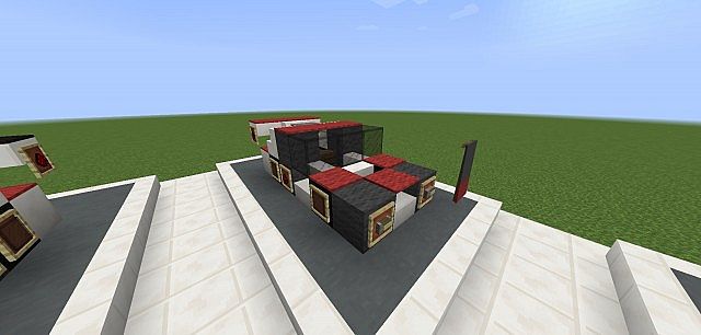 Redstone Motors Car Pack Minecraft Map