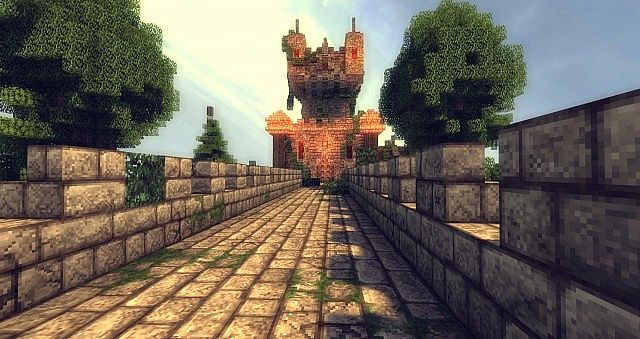 Medieval Watchtower Speed Build Minecraft Map