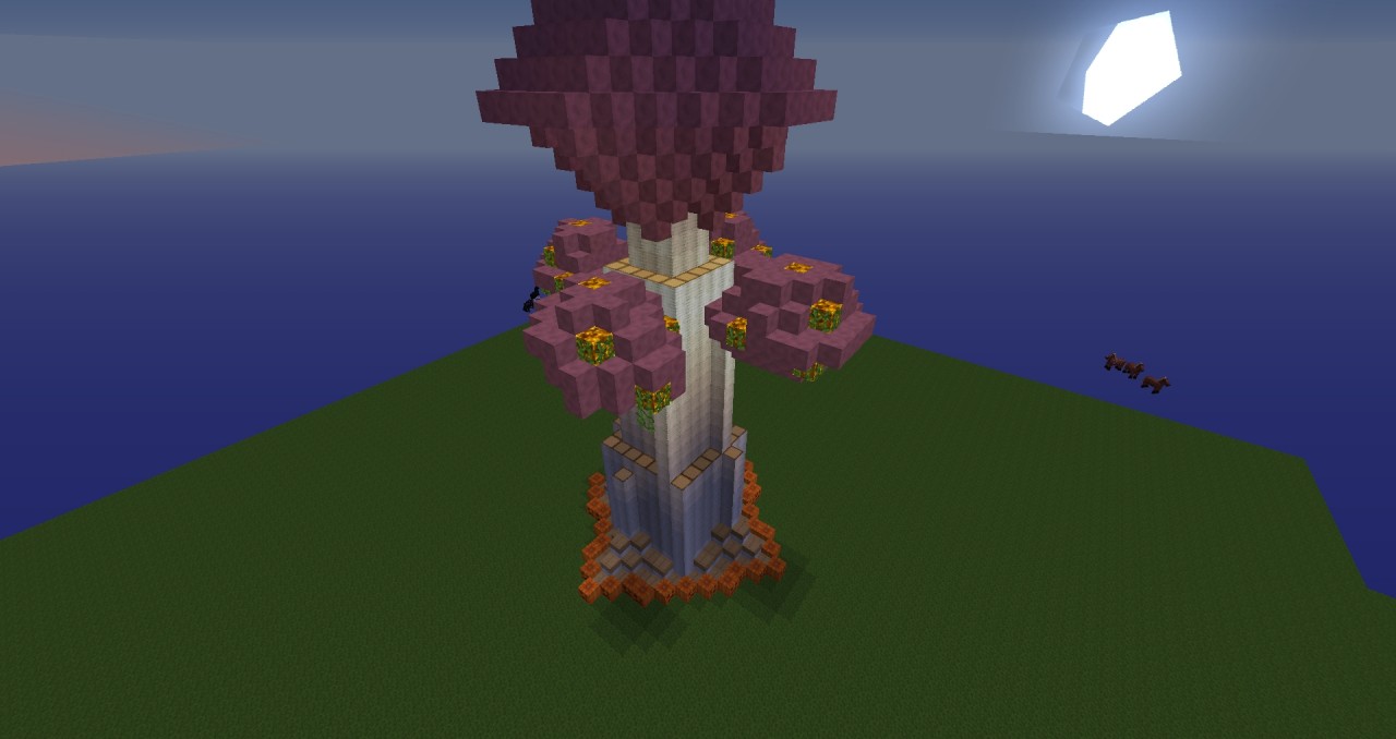 Custom Birch candy tree Minecraft Map