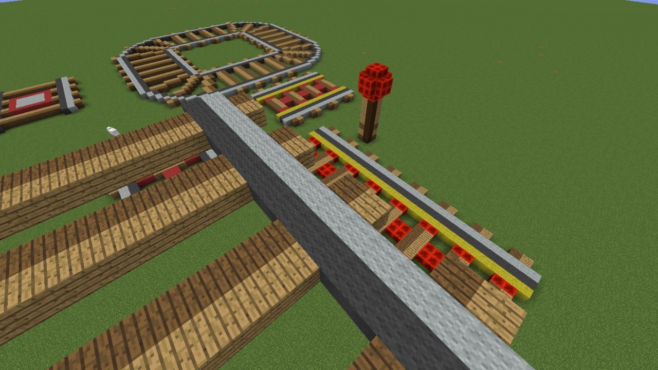 Giant Rails Minecraft Map
