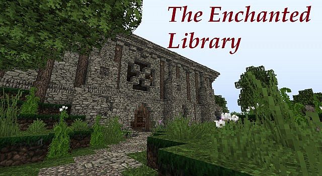 The Enchanted Library Minecraft Map