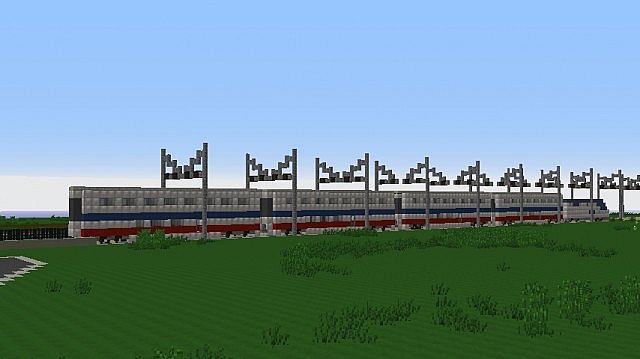 Passenger Train Minecraft Map