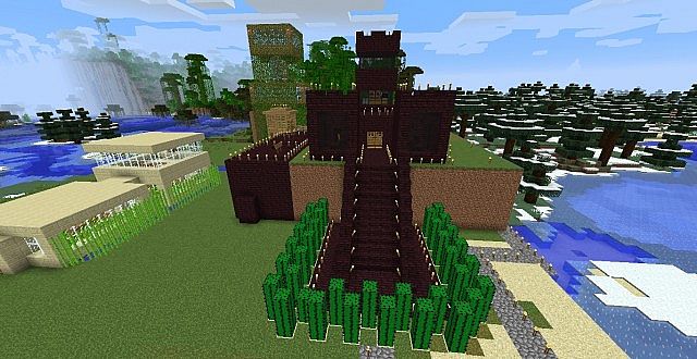 double house Minecraft Map