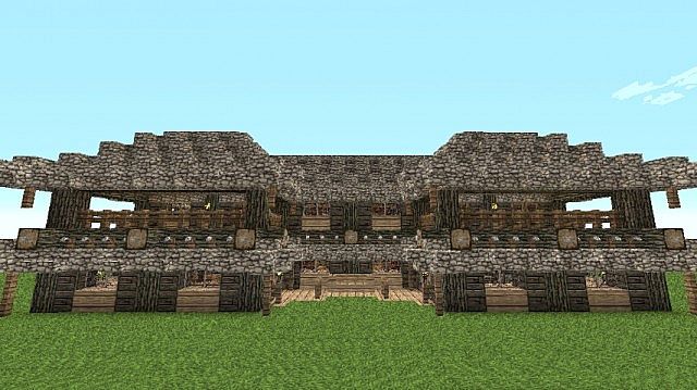 Large Dinning Hall Minecraft Map
