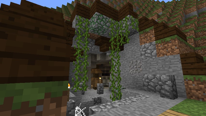 Coal Mine. Minecraft Map