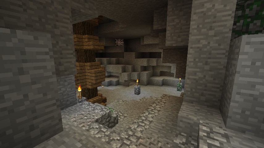Coal Mine. Minecraft Map