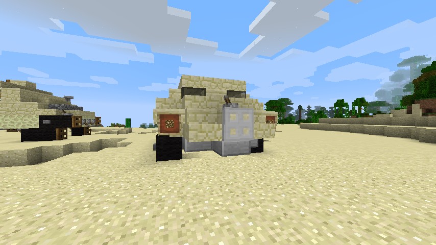 Armored Personnel Carrier (APC) Minecraft Map