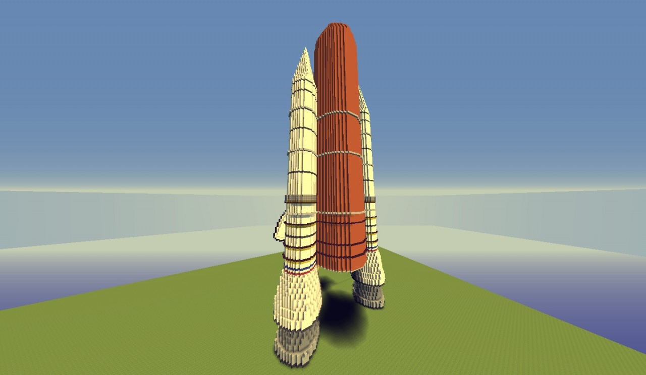 Atlantis Space Shuttle Minecraft Map