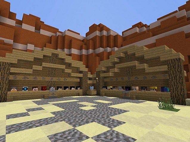 Cowboys and Indians Lobby Minecraft Map