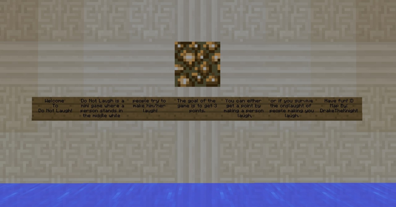 Do Not Laugh! Minecraft Map