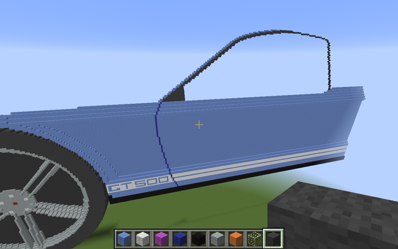 2010 Ford Mustang Shelby GT500 (Minecraft 1.8) Minecraft Map