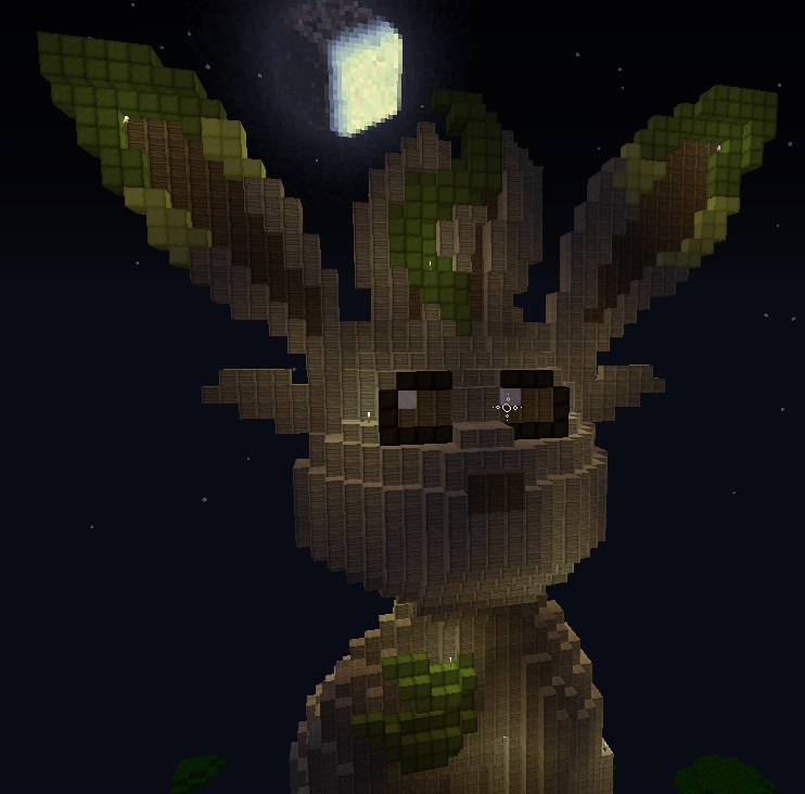 Leafeon Statue Minecraft Map