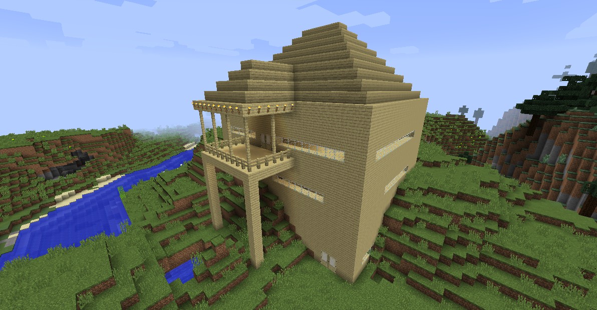 Beautiful Birch Home Minecraft Map