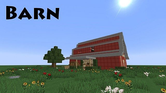 Minecraft Barn House Minecraft Map