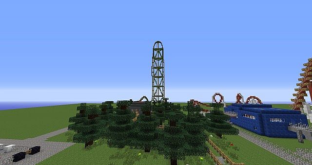 Thor's coaster plot Minecraft Map