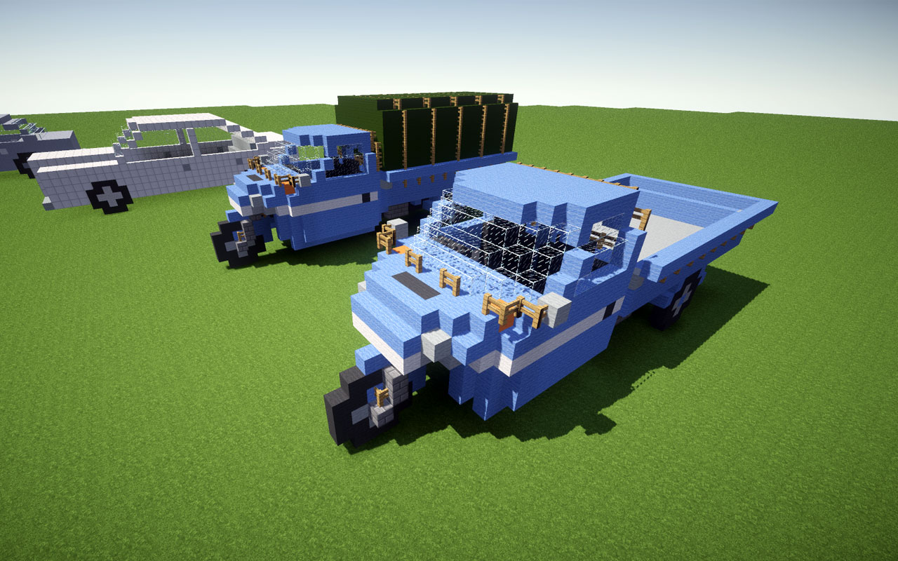 Three-wheeled car Minecraft Map