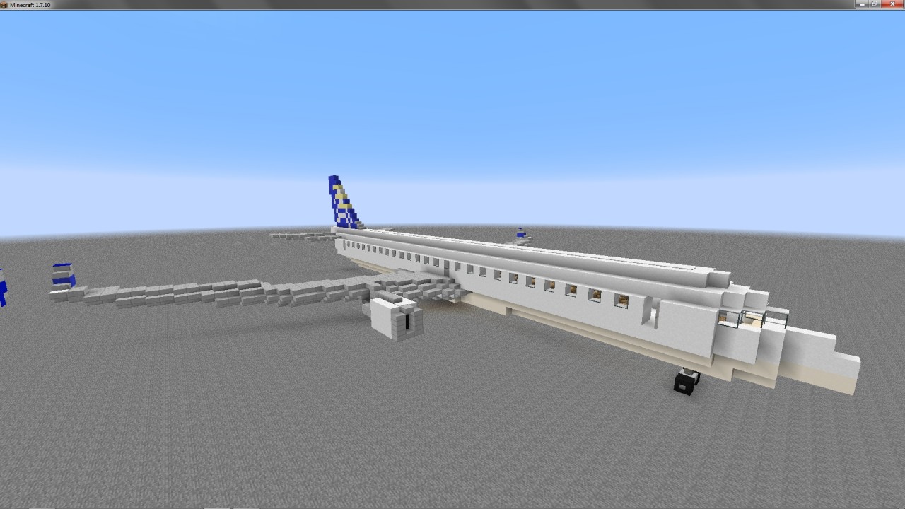 Embraer 190 Minecraft Map
