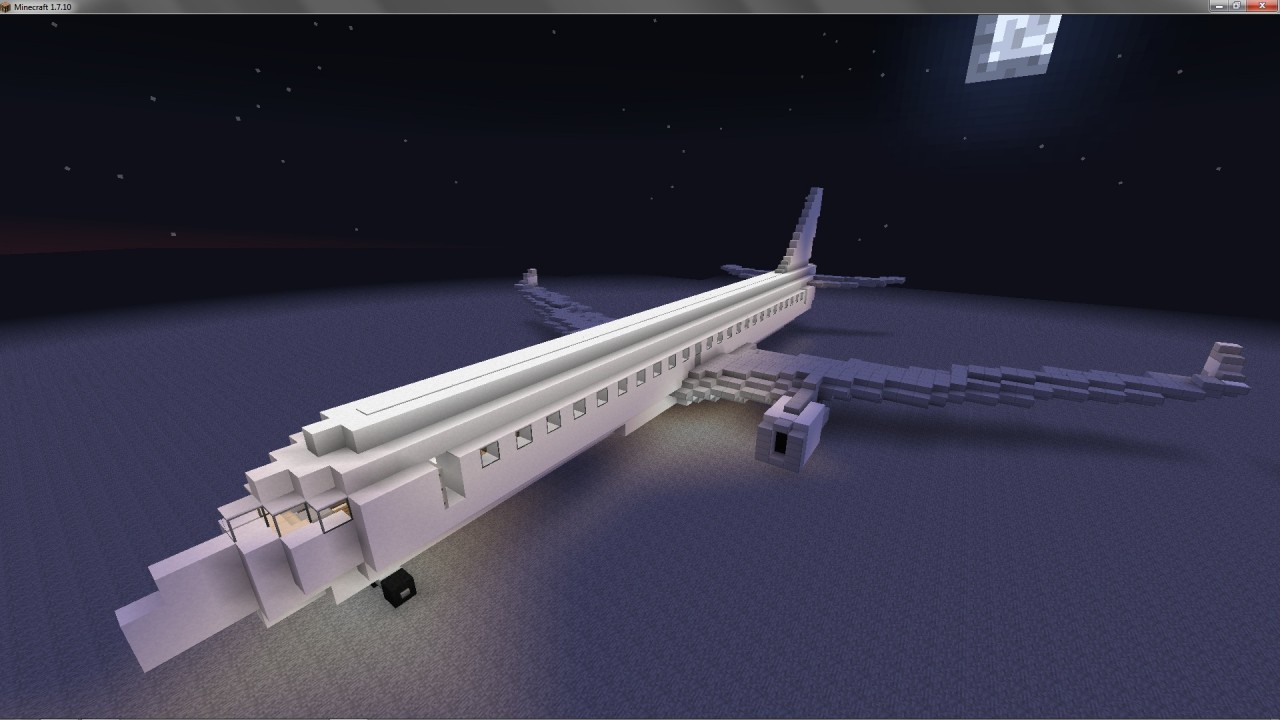 Embraer 190 Minecraft Map