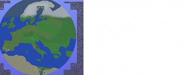 Western Europe(Continent) Minecraft Map