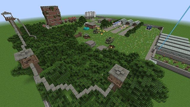 Survival Games (Multiple Map Survival Games)! Minecraft Map