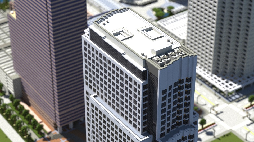 Downtown Miami (1:1 scale) Minecraft Map