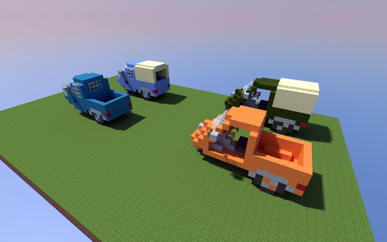 Daihatsu Midget Minecraft Map